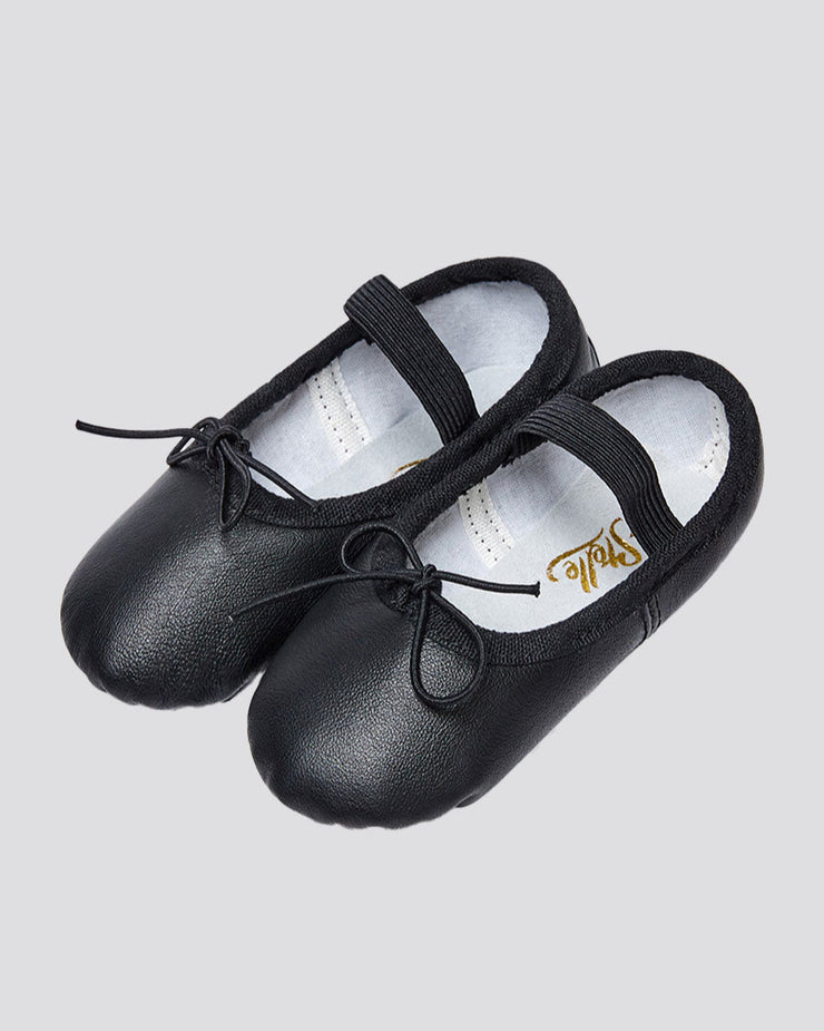 Toddler Leather Ballet Shoes by Stelle